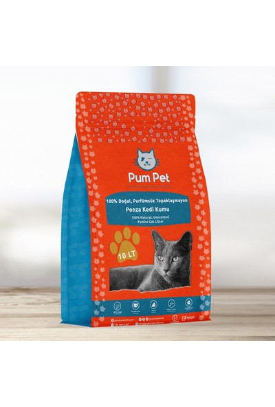 Pum Pet Kedi Kumu Topaklaşmaz Kokusuz Kalın Taneli 10 Litre-Çuvallı Gönderim Pum Pet Kedi Kumu Topaklaşmaz Kokusuz Kalın Taneli 10 Litre-Çuvallı Gönderim