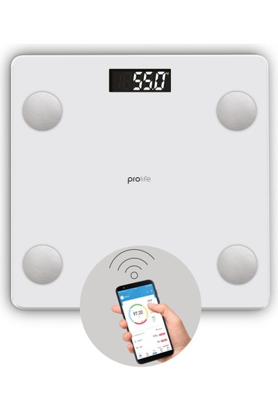 Polosmart PSC12 Prolife Yağ Ölçer Akıllı Bluetooth Tartı Baskül Beyaz Polosmart PSC12 Prolife Yağ Ölçer Akıllı Bluetooth Tartı Baskül Beyaz