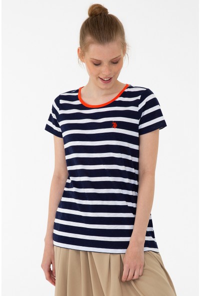 U.S. Polo Assn. Lacivert T-Shirt 50242456-VR033
