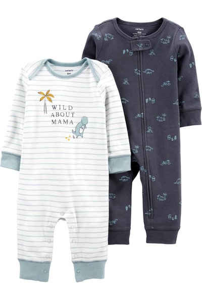 Carter's Dinazor 2'li Bebek Tulumu 1L776110