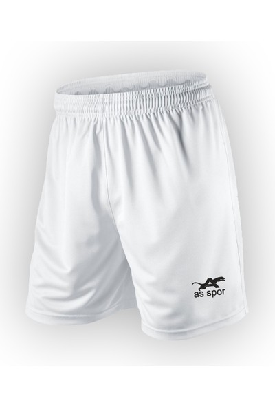 Lugmo Halı Saha Futbol Şortu Antrenman Şortu Beyaz