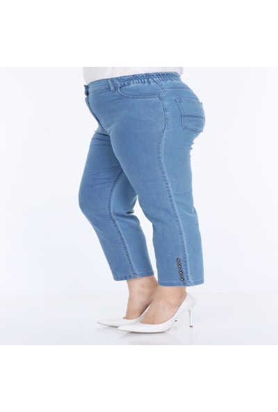 Efuli Giyim Likralı Yüksek Bel Pantolon