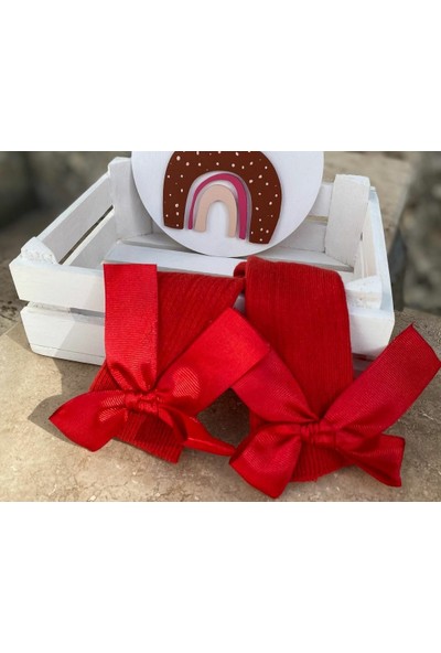 Diz Altı Çorap Fiyonklu