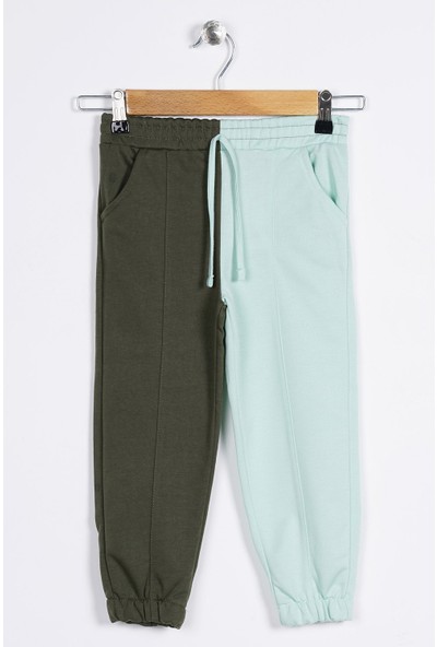 Zepkids Kız Çocuk Çift Renk Eşofman Altı 6-12 Yaş