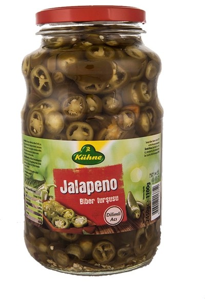Kühne Jalapeno Dilimli Acı Biber Turşusu 2650 Ml Kühne Jalapeno Dilimli Acı Biber Turşusu 2650 Ml