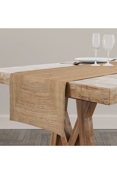 Jungle Halı Hasırlı Modern Runner