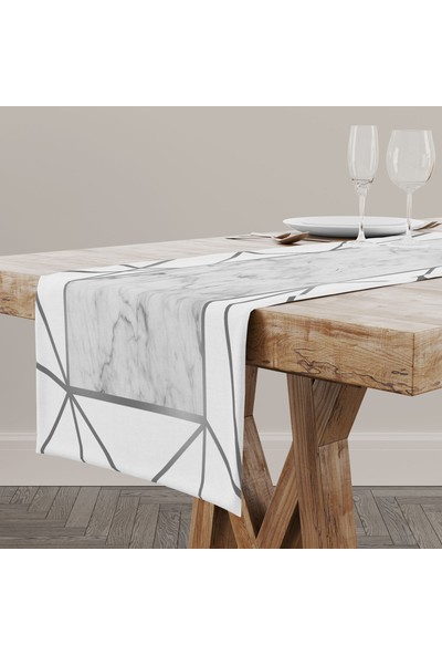 Jungle Halı Çerçeveli Modern Runner