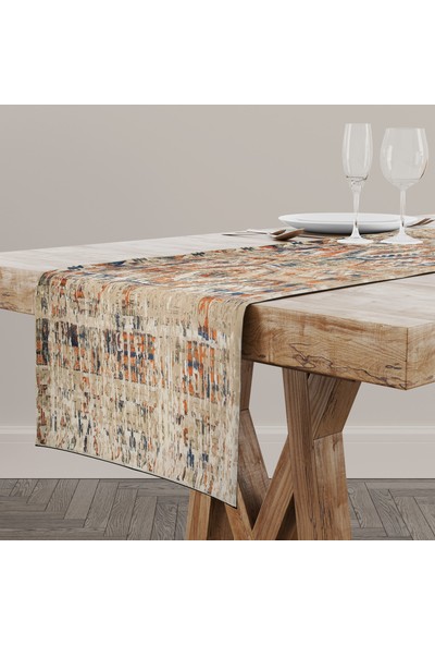 Jungle Halı Vintage Modern Runner