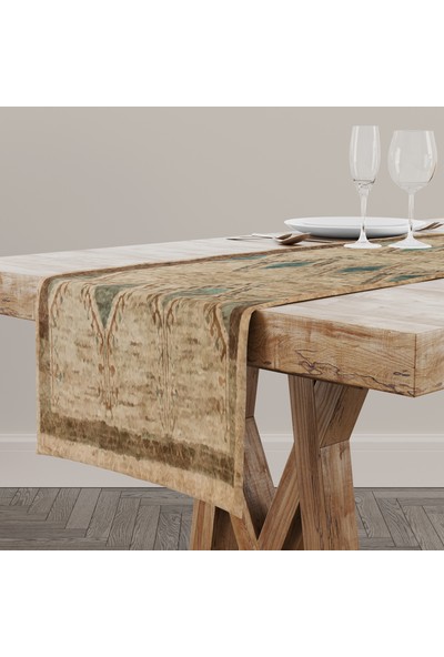 Jungle Halı Vintage Modern Runner