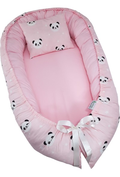 Bera Baby Berababy Maxi Pembe Panda Babynest Bebek Yuvası