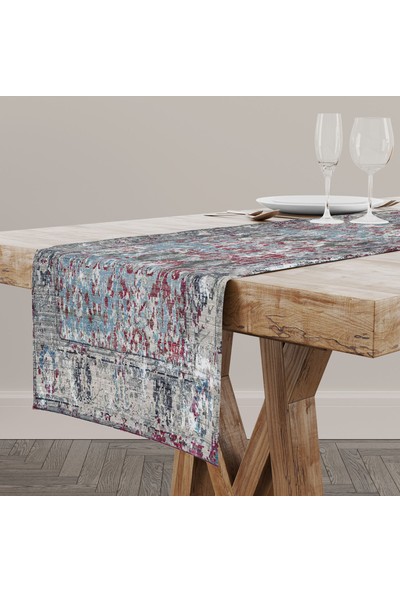 Jungle Halı Vintage Modern Runner