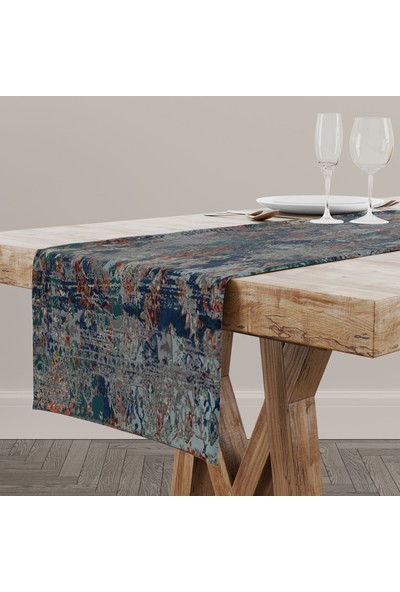 Jungle Halı Vintage Modern Runner