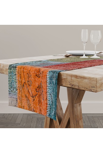 Jungle Halı Patchwork Modern Runner Jungle Halı Patchwork Modern Runner