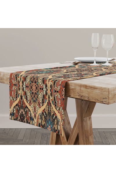 Jungle Halı Etnik Modern Runner