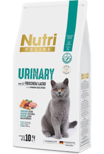 Nutri Feline Urinary Somon Etli 10KG Nutri Feline Kedi Maması Nutri Feline Urinary Somon Etli 10KG Nutri Feline Kedi Maması