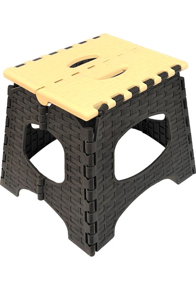 Romanoset Plastik Mini Rattan Katlanır Tabure 2 Li Set Romanoset Plastik Mini Rattan Katlanır Tabure 2 Li Set