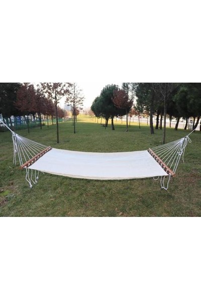 Exiz Ticaret Çift Kişilik Kumaş Hamak Bağlama IpliEn 120 cm Boy 3 Metre Genışlık