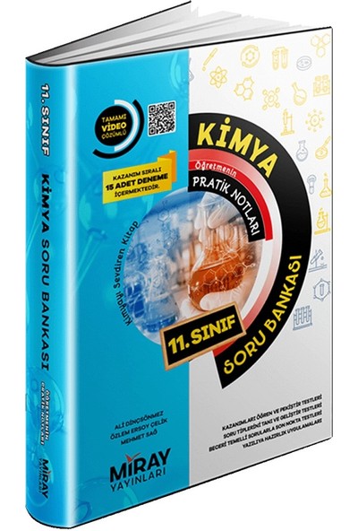 Miray Yayınları 11. Sınıf Kimya Konu Özetli Soru Bankası