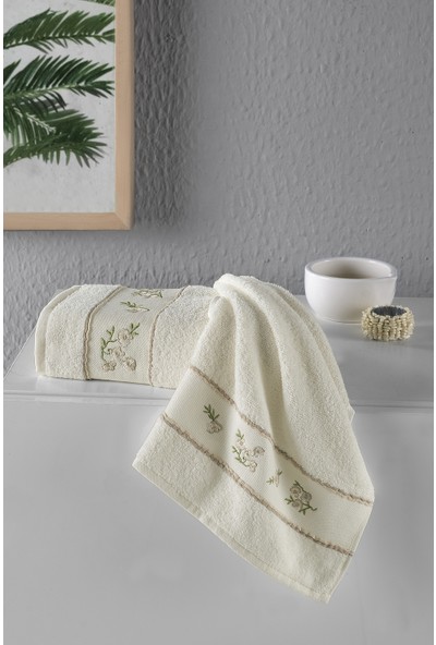 Arvilla Home Bahar 2'li Havlu Seti 30X50 / 50X90 Arvilla Home Bahar 2'li Havlu Seti 30X50 / 50X90