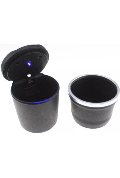 Waxen Araç Içi Oto LED Işıklı Küllük