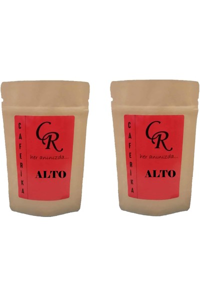 Caferika Alto Avantajlı Ikili (Sert Harman Filtre Kahve - 2 x 250 gr) Caferika Alto Avantajlı Ikili (Sert Harman Filtre Kahve - 2 x 250 gr)
