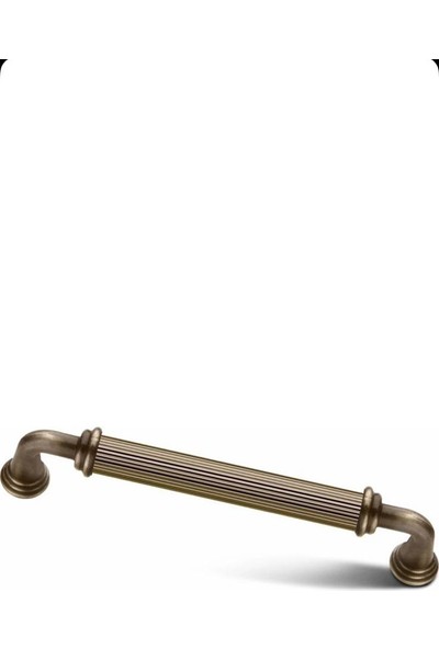 Asil Metal Yakut Lüks Modern Dolap Çekmece Kulpları 96 mm Antik Sarı