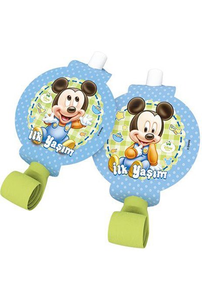 Eminönü Toptancı Mickey Disney Baby Temalı Kaynana Dili - 6 Adet