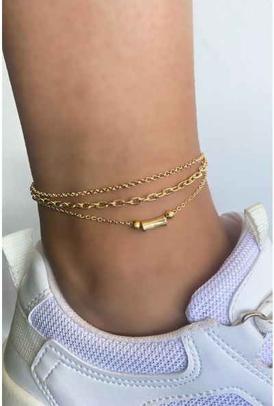 Takıştır Üçlü Zincir Halhal