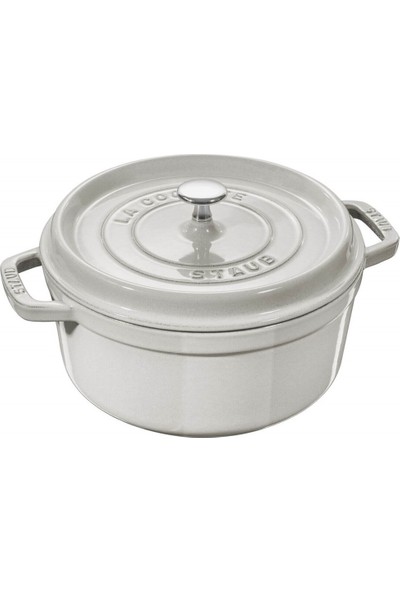 Staub 405014140 Döküm Tencere Trüf Beyazı, 28 cm Staub 405014140 Döküm Tencere Trüf Beyazı, 28 cm