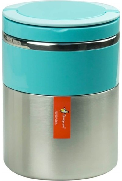 Penguen PNG-1302.2 Renkli Inox Yemek Termosu Çiftli Mavi Penguen PNG-1302.2 Renkli Inox Yemek Termosu Çiftli Mavi