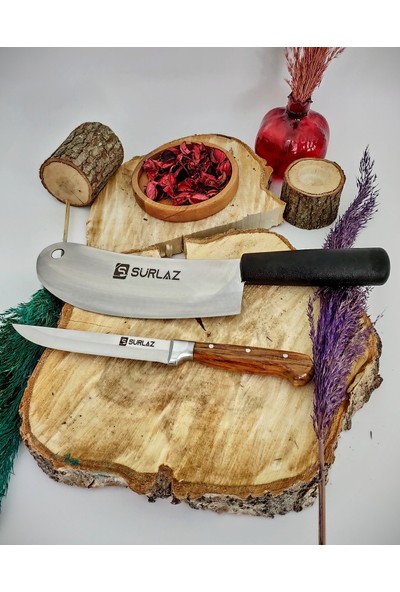 SürLaz Sürmene Sürlaz Satır Zırh+ Et, Sebze Bıçak Seti