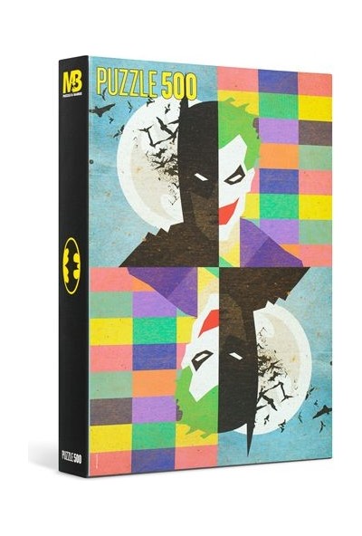 Mabbels Batman Vs Joker 500 Parça Puzzle Mabbels Batman Vs Joker 500 Parça Puzzle
