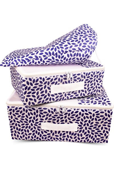 Rek Home 3'lü Bavul Içi Düzenleyici Organizer Set