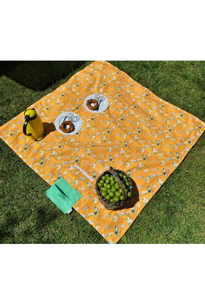 Hanems Kuşlu Piknik Örtüsü ve Masa Örtüsü