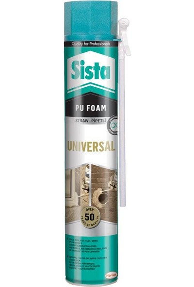 Sista Poliüretan Köpük 750 ml Pipetli Sista Poliüretan Köpük 750 ml Pipetli