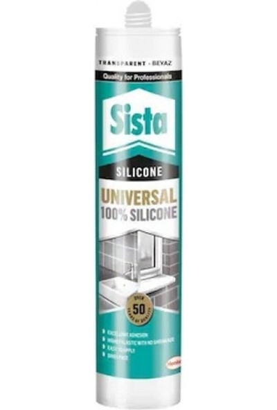 Sista Üniversal Silikon Gri 310 ml