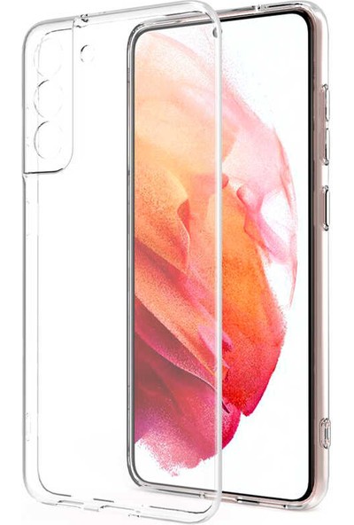 Fibaks Samsung Galaxy S21 Kılıf Kamera Korumalı Yumuşak Şeffaf Ince Süper Silikon Fibaks Samsung Galaxy S21 Kılıf Kamera Korumalı Yumuşak Şeffaf Ince Süper Silikon