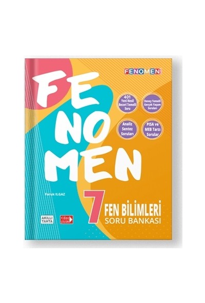 Gama Yayınları 7. Sınıf Fen Bilimleri Fenomen Soru Bankası Yeni 2022