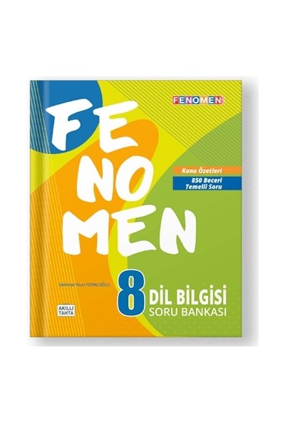 Gama Yayınları 8. Sınıf Dil Bilgisi Fenomen Soru Bankası Yeni 2022