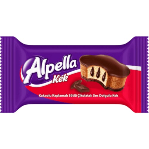 Alpella Kakao Kaplamalı Sütlü Çikolatalı Sos Dolgulu Kek 40 Fiyatı