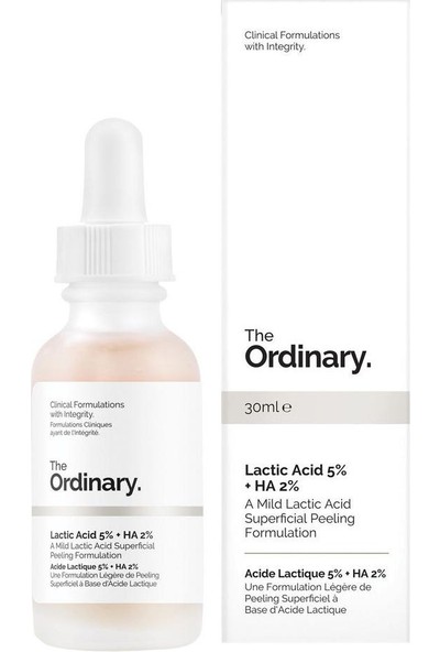 The Ordinary Lactic Acid 5% + Ha