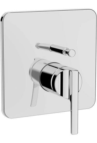 Artema Suit U A42288 Ankastre Banyo Bataryası, V-Box Sıva Üstü Grubu, Krom