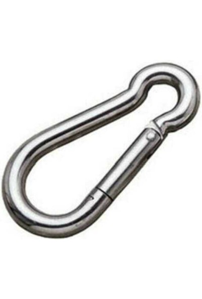 Nzb Karabina Yaylı Galvanizli Salıncak Askı Kilidi Hamak Askısı Çap: 4 Mm-1 Adet Nzb Karabina Yaylı Galvanizli Salıncak Askı Kilidi Hamak Askısı Çap: 4 Mm-1 Adet