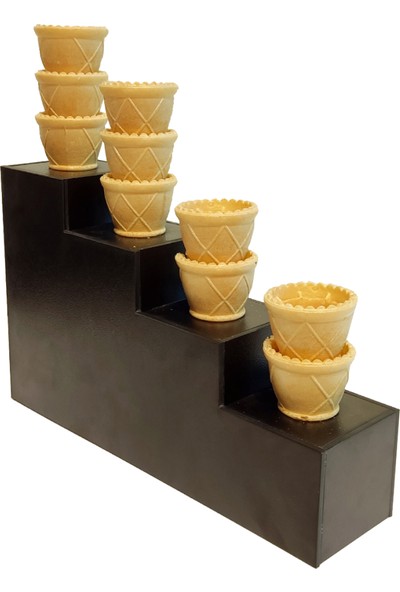 Aspos Display Merdiven Dondurma Külah Standı Aspos Display Merdiven Dondurma Külah Standı