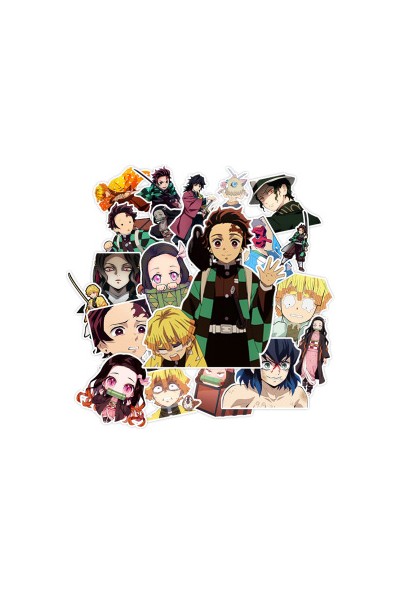 Zipzap Kimetsu No Yaiba Demon Slayer Sticker Paketi 20 Adet Sticker Zipzap Kimetsu No Yaiba Demon Slayer Sticker Paketi 20 Adet Sticker