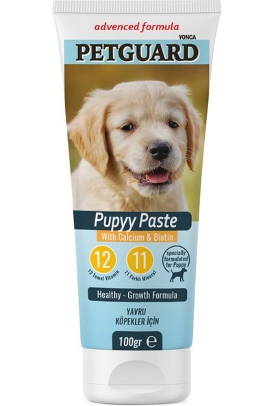 Petguard Yavru Köpek Pasta 100 gr Petguard Yavru Köpek Pasta 100 gr