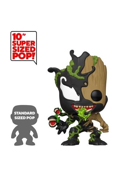 Funko Pop Deluxe Figür - Marvel: Max Venom - 10” Groot Funko Pop Deluxe Figür - Marvel: Max Venom - 10” Groot