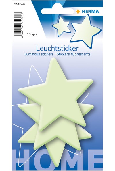 Herma Home Gece Parlayan Büyük Yıldızlar Etiket