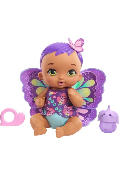 My Garden Baby Kelebek Bebeğimin Bakım Zamanı - Mor Saçlı Bebek (30 Cm) My Garden Baby Kelebek Bebeğimin Bakım Zamanı - Mor Saçlı Bebek (30 Cm)