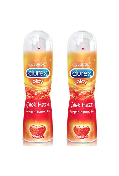 Durex Çilek Aromalı Kayganlaştırıcı 50 ml X2 Adet
